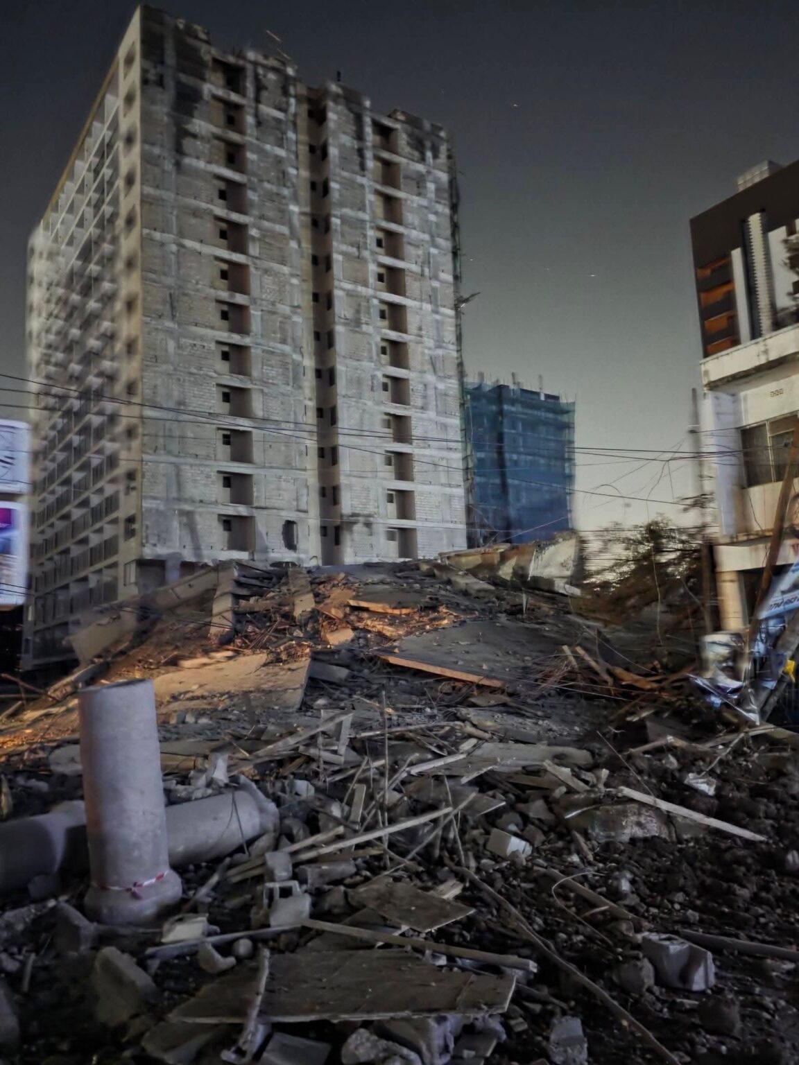 Panic in South C After 16-Storey Building Under Construction Collapses ...