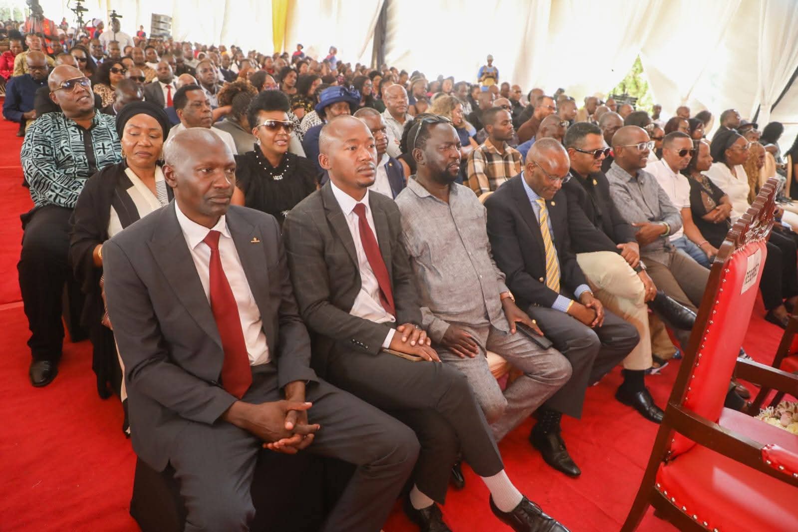 Muthama, Kavindu Sit Separately at Moses Muthama’s Burial Amid Bitter ...