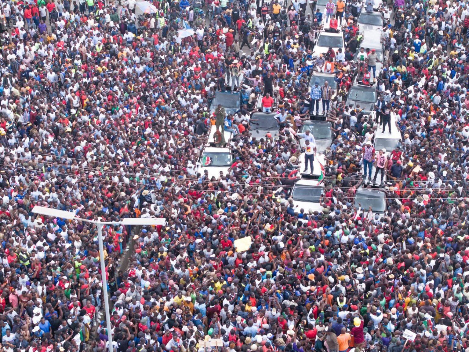 Edwin Sifuna Leads Charged Kitengela Rally as ODM Factions Clash Over ...